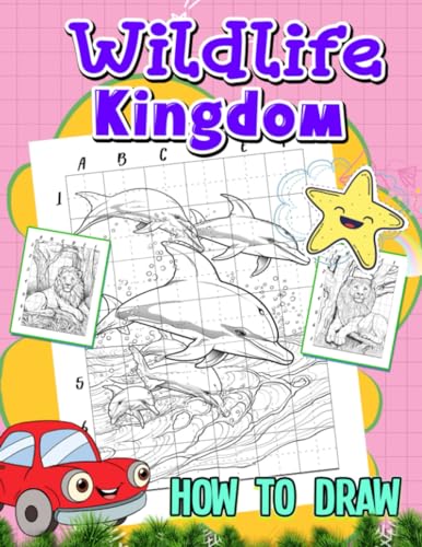 How To Draw Wildlife Kingdom: Creative Drawing and Coloring Book ...
