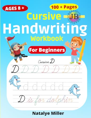 Cursive Handwriting Workbook for Beginners: Fun and Educational Cursive ...