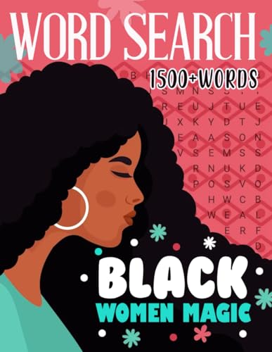 Black Women Magic Word Search Large Print: An African American Puzzle ...