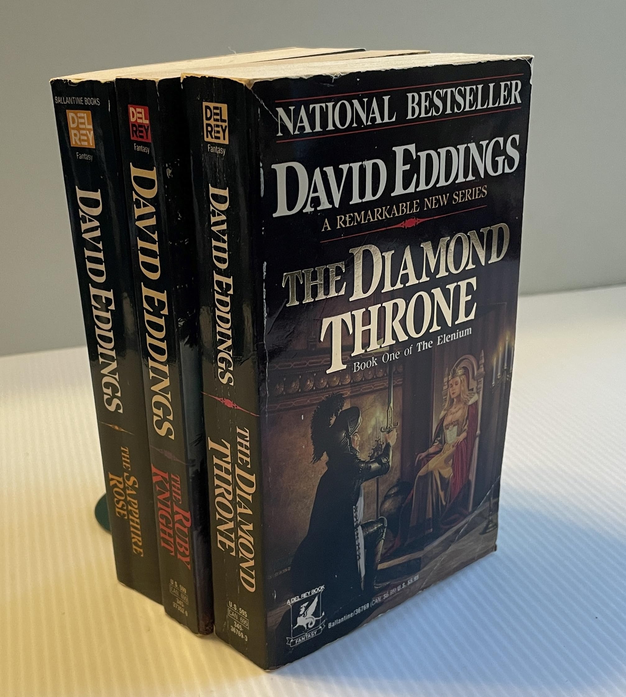 Complete Elenium by David Eddings - The Diamond Throne, The Ruby Knight ...