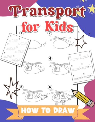 How To Draw Transport for Kids: Learn More About Means Of ...