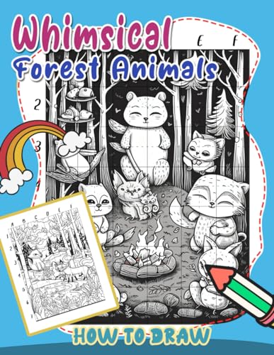 How To Draw Whimsical Forest Animals: Step-by-Step Drawing Guide for ...