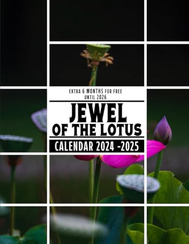 Jewel of the Lotus Calendar 2024 - 2025: Three Years Calendar, UK Bank ...
