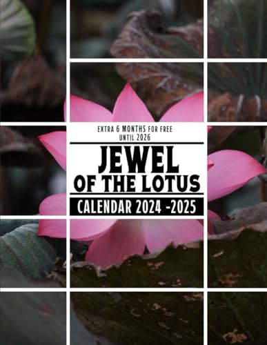 Jewel of the Lotus Calendar 2024 - 2025: Three Years Calendar, UK Bank ...