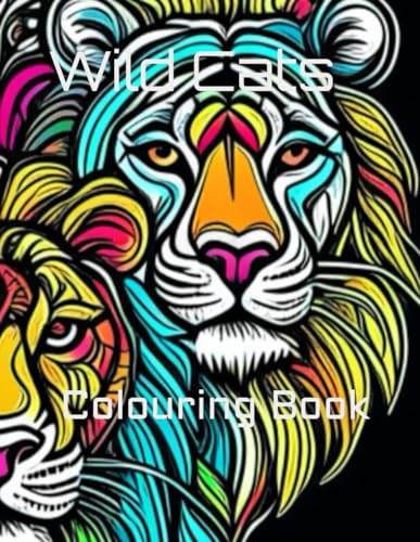 Wild Cats: Adult Colouring book by Mark Collis | Goodreads