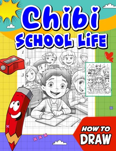 How To Draw Chibi School Life: Step-by-Step Drawing Guide for Kids ...