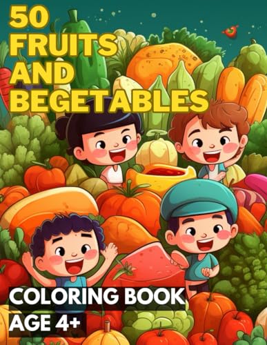 50 fruits and vegetables coloring book by Sunyoung Lee | Goodreads
