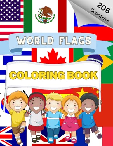 World Flags Coloring Book: Explore the Colors of Nations by Gerardo ...