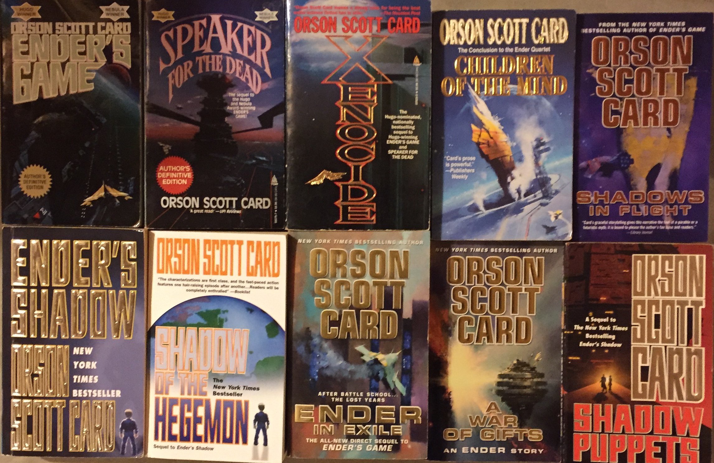 Orson Scott Card's Ender Series Collection 10 Book Set by Orson Scott Card | Goodreads