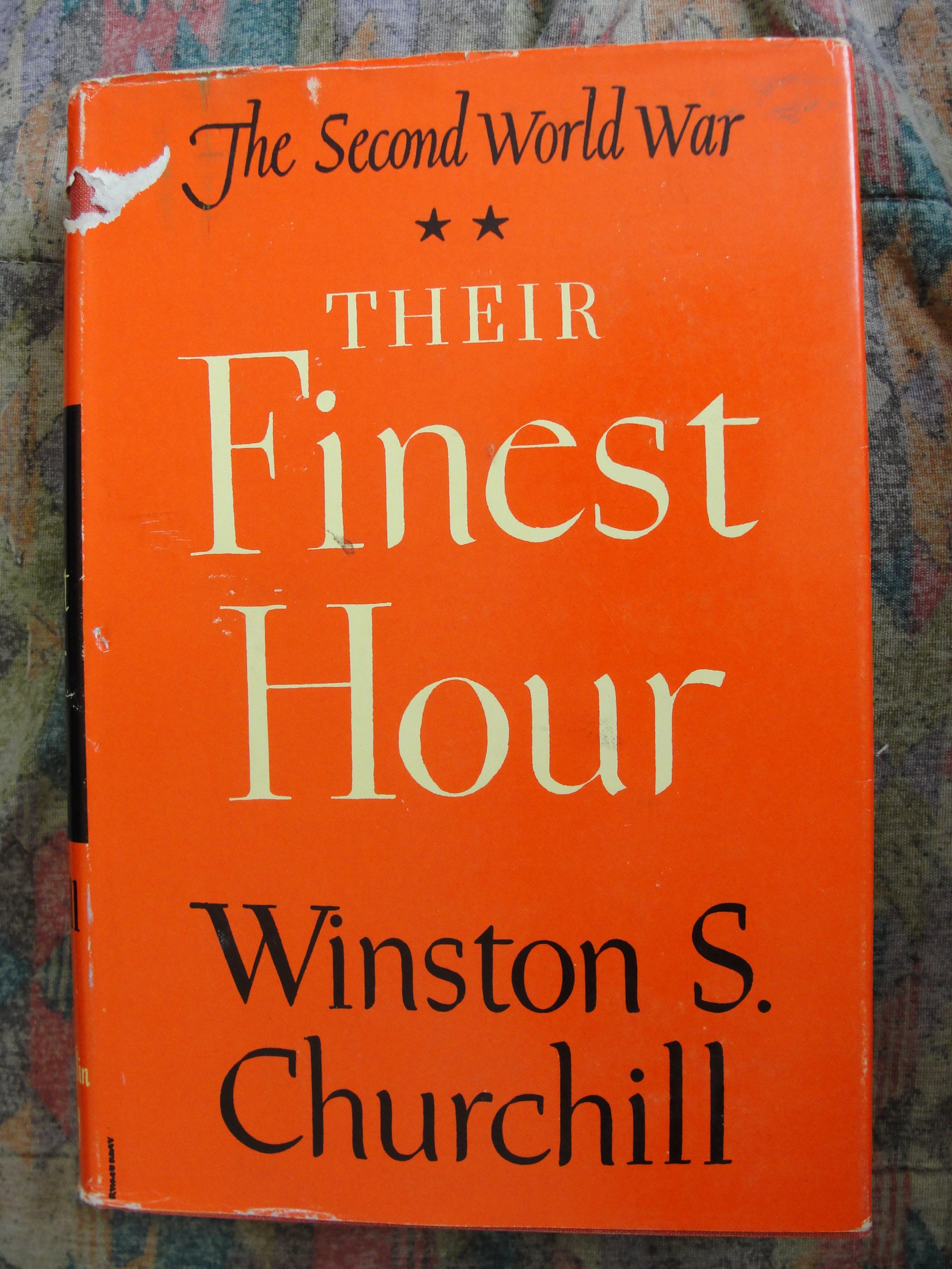 Second World War: Their Finest Hour (This Volume Only by Winston S ...