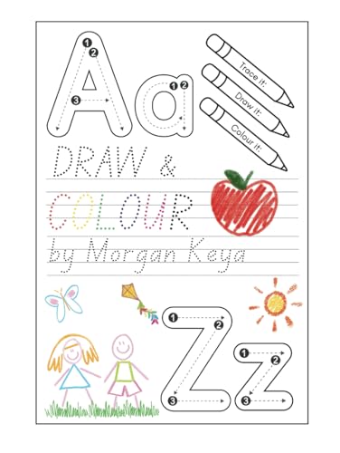 A to Z Color and Pattern Drawing Alphabet Book: A to Z Color and ...