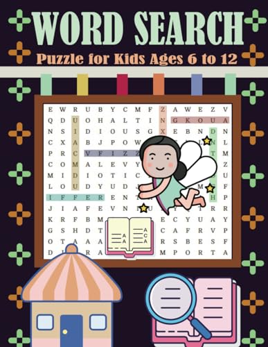 Word Search Puzzle for Kids Ages 6 to 12: Educational Word Search Book ...