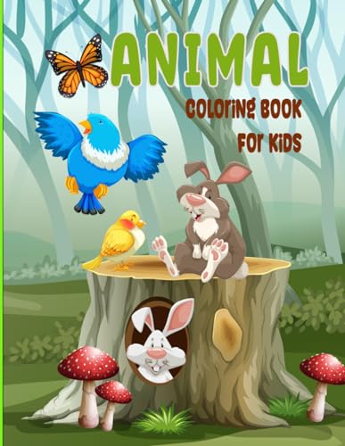 kids animal coloring book for kids: Animal Coloring Book, specially ...