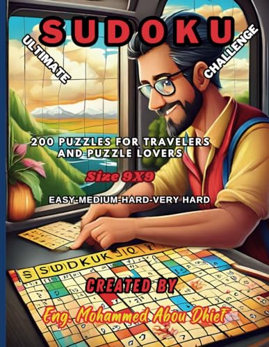 Ultimate Sudoku Challenge: 200 Puzzles for Travelers and Puzzle Lovers ...