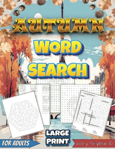 Word Search Autumn: Exploring Autumn's Charm Nature, Flavors, and ...