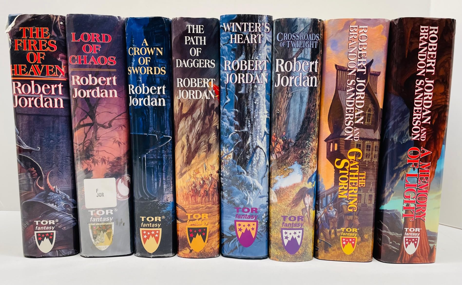 The Wheel of Time 6 volumes Hardcover by Robert Jordan | Goodreads