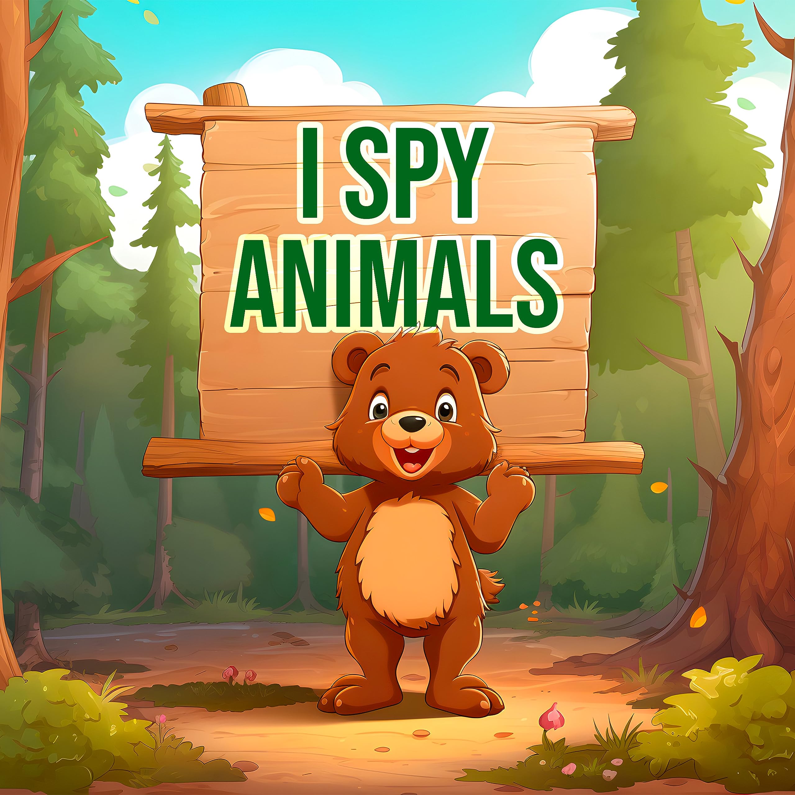 I Spy Animals: A Unique Alphabet Adventure & Activity Book for Kids ...
