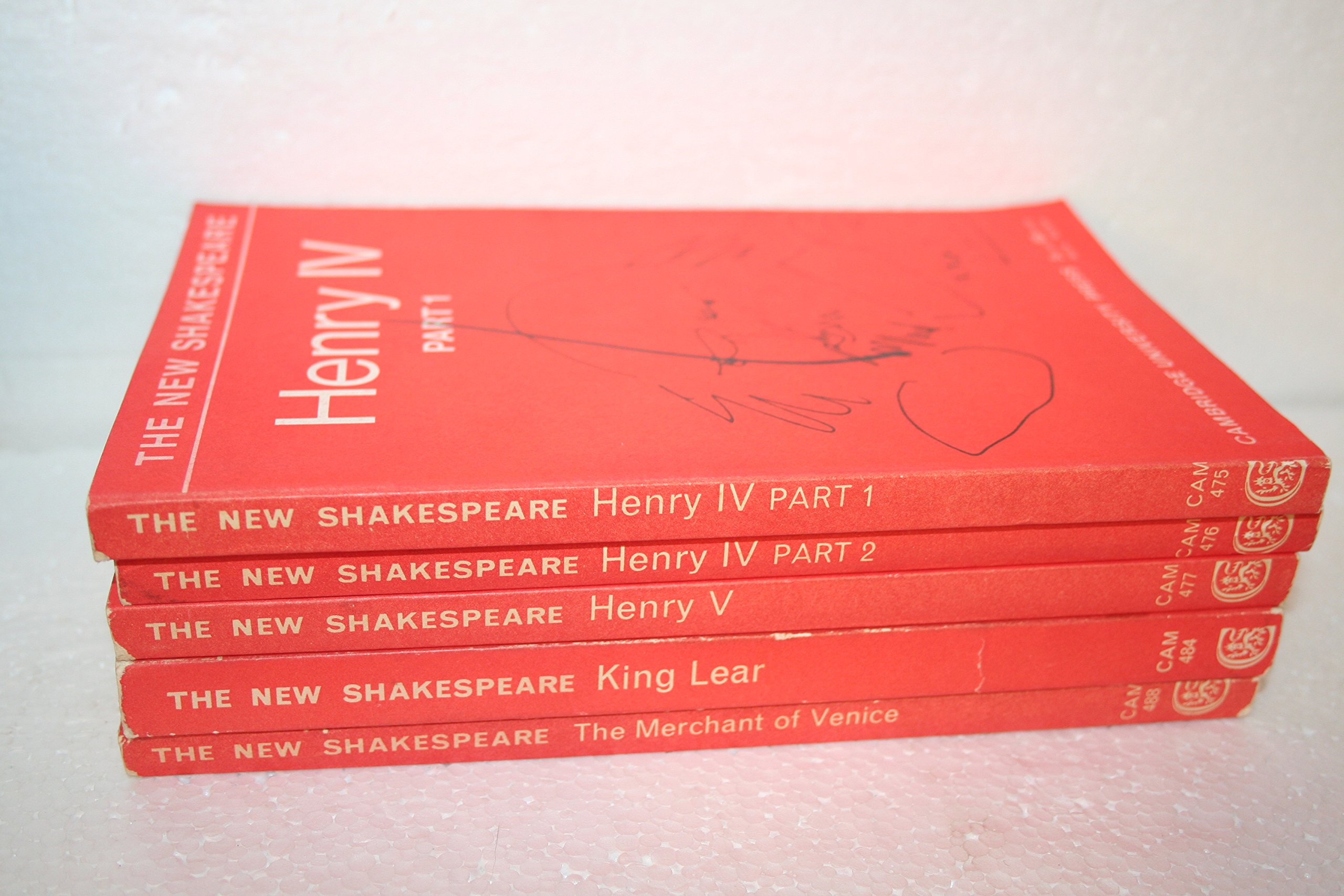 The New Shakespeare Collection:Henry IV Parts 1 & 2; Henry V; King Lear ...