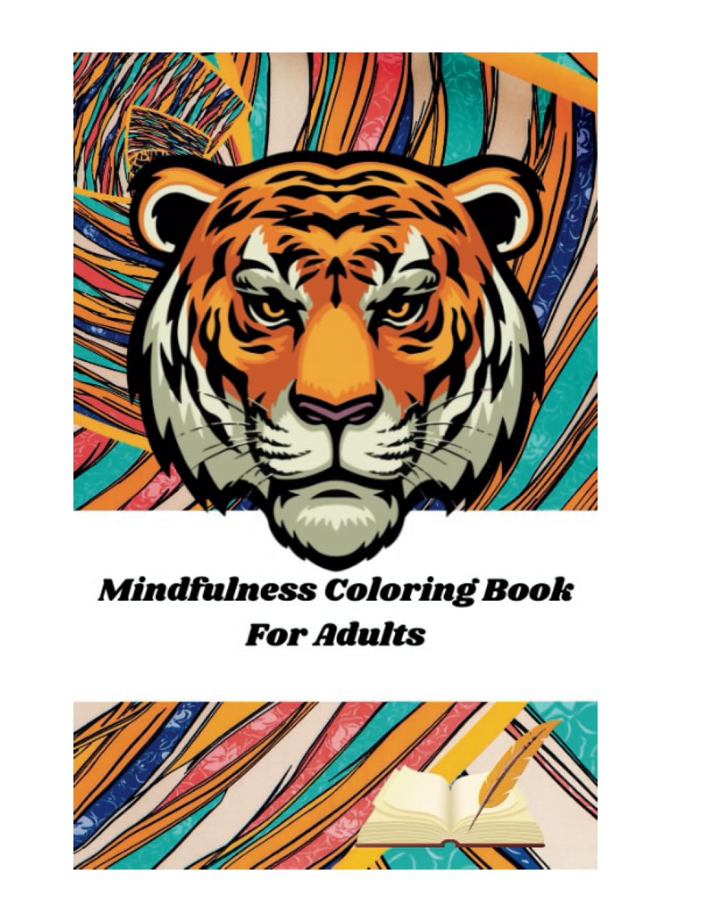 Amazing Animals & Patterns: Adult Coloring Book, Stress Relieving ...