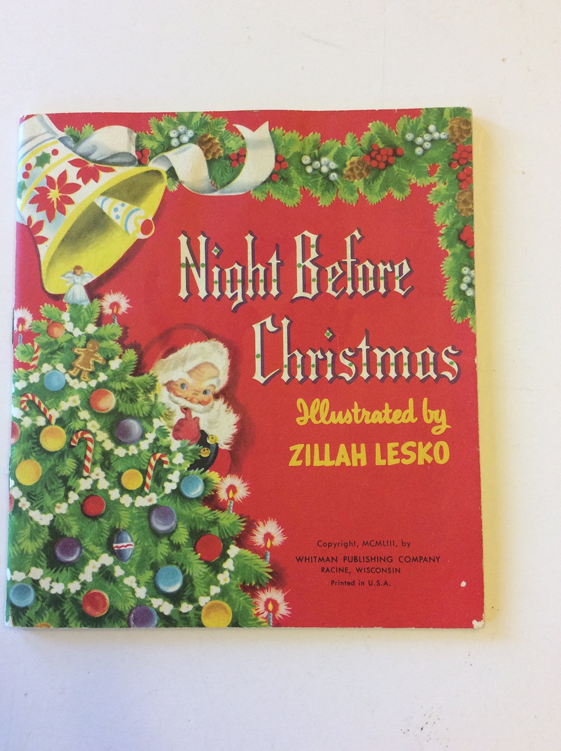 Night Before Christmas by Zillah Illustrated by Lesko | Goodreads