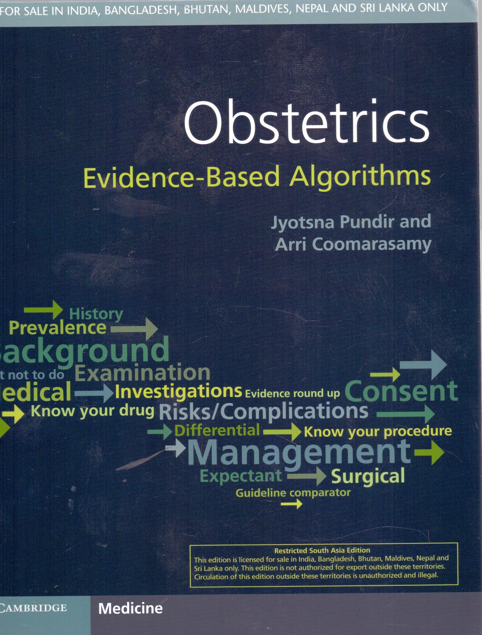 Obstetrics Evidence-Based Algorithms by Pundir | Goodreads