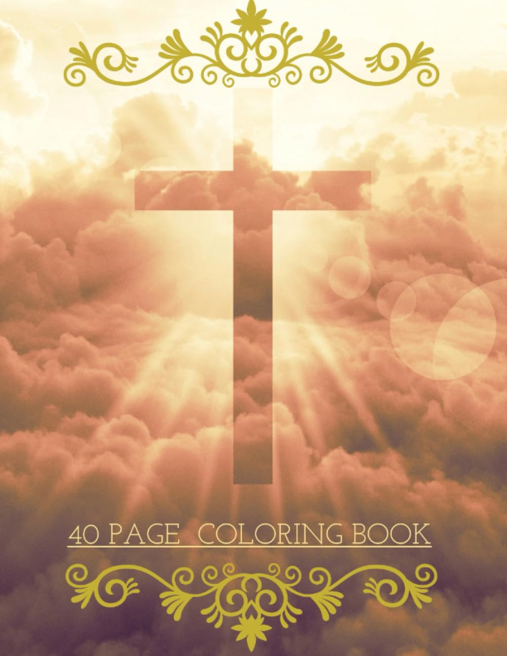 Christian Coloring Book to celebrate Jesus Christ: 40 captivating ...