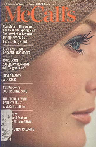 McCall's: First Magazine for Women: September 1969 by Horace Sutton ...