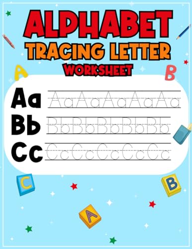 Alphabet tracing letter worksheet: This product help your kids alphabet ...