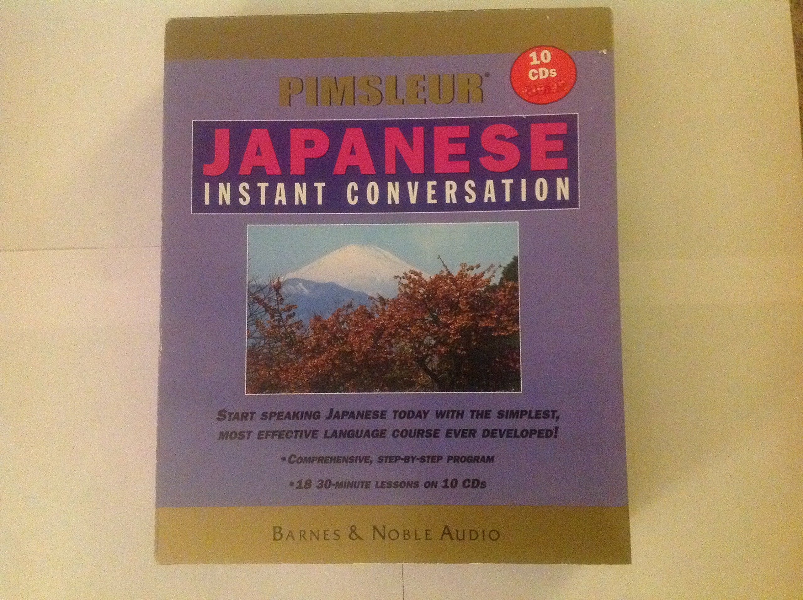 Pimsleur Japanese Instant Conversation by Pimsleur Language Programs ...