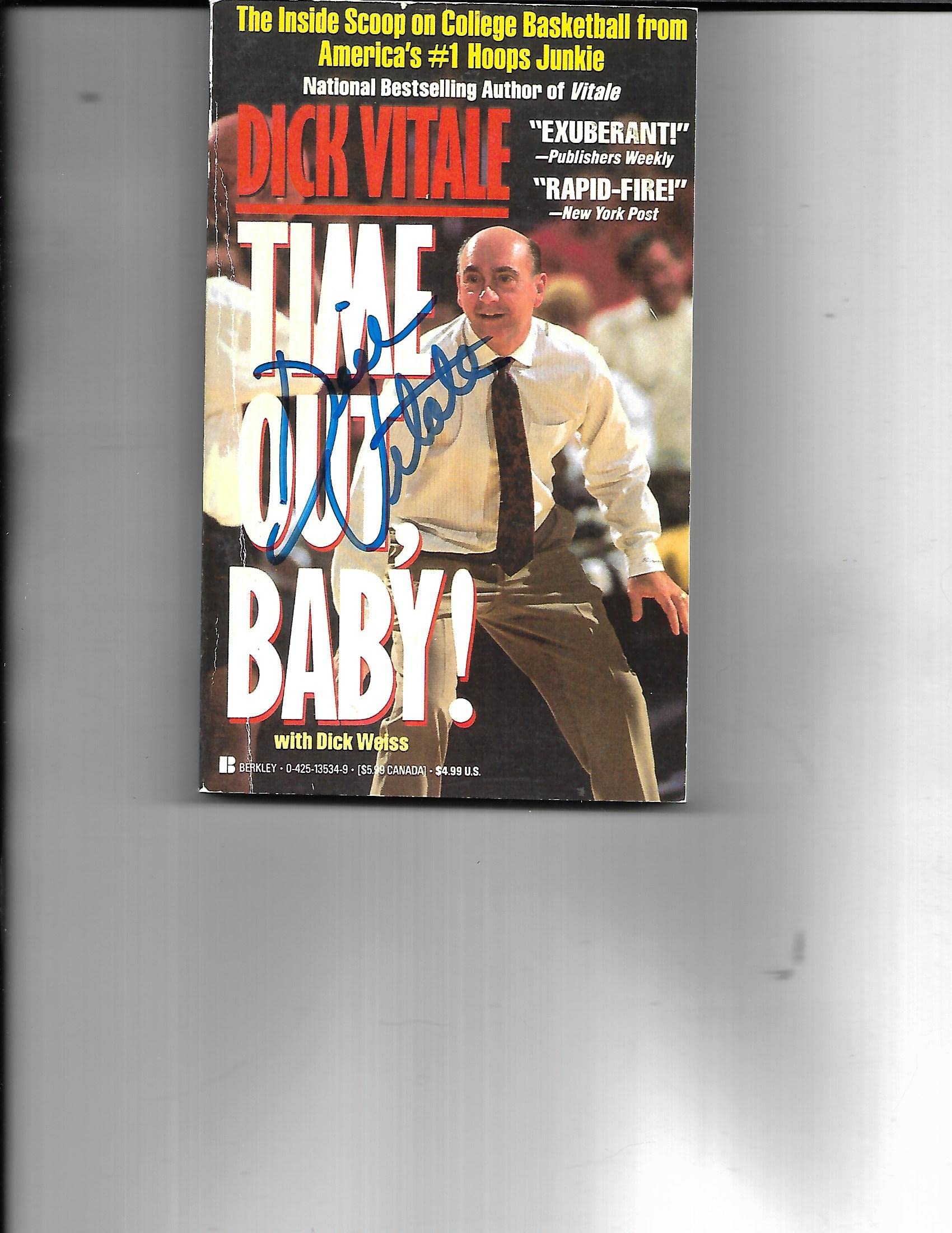 Time Out Baby! by Dick Vitale | Goodreads
