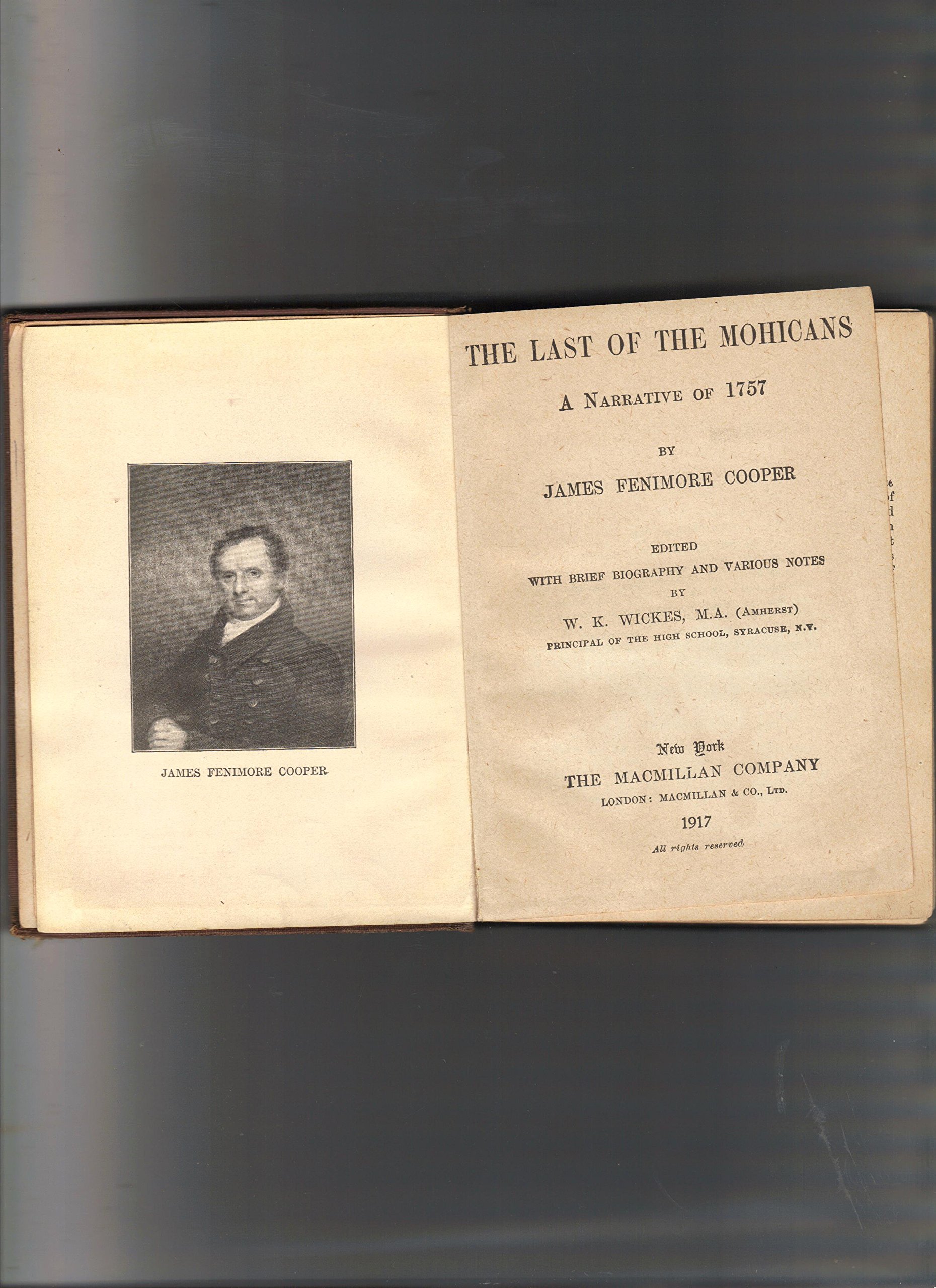 Cooper's Last of the Mohicans by James Fenimore Cooper | Goodreads