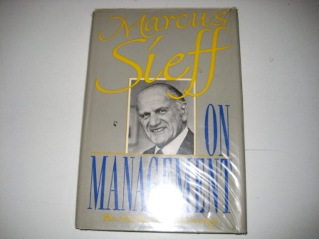 Marcus Sieff on Management by Marcus Sieff | Goodreads