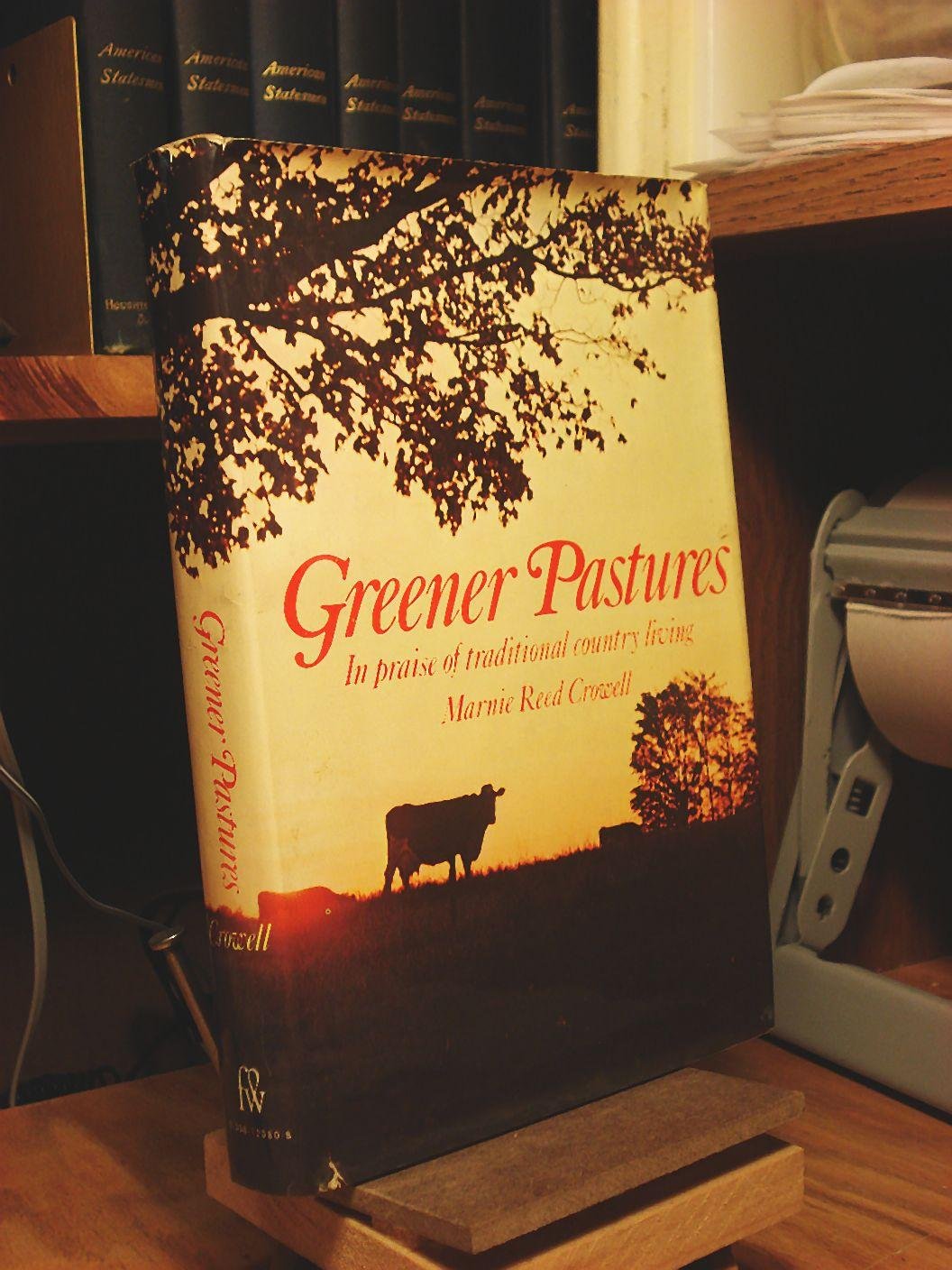Greener pastures by Marnie Reed Crowell | Goodreads