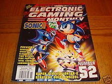 Electronic Gaming Monthly - Sonic CD [NUMBER 52, November 1993] by Ed ...