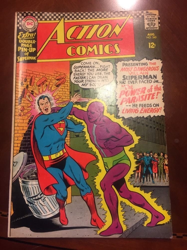 ACTION Comics #340 (1st Appearance PARASITE) by Jim Shooter | Goodreads