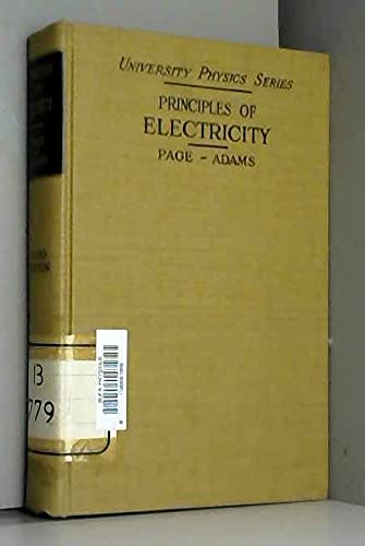 Principles of Electricity: An Intermediate Text in Electricity and ...