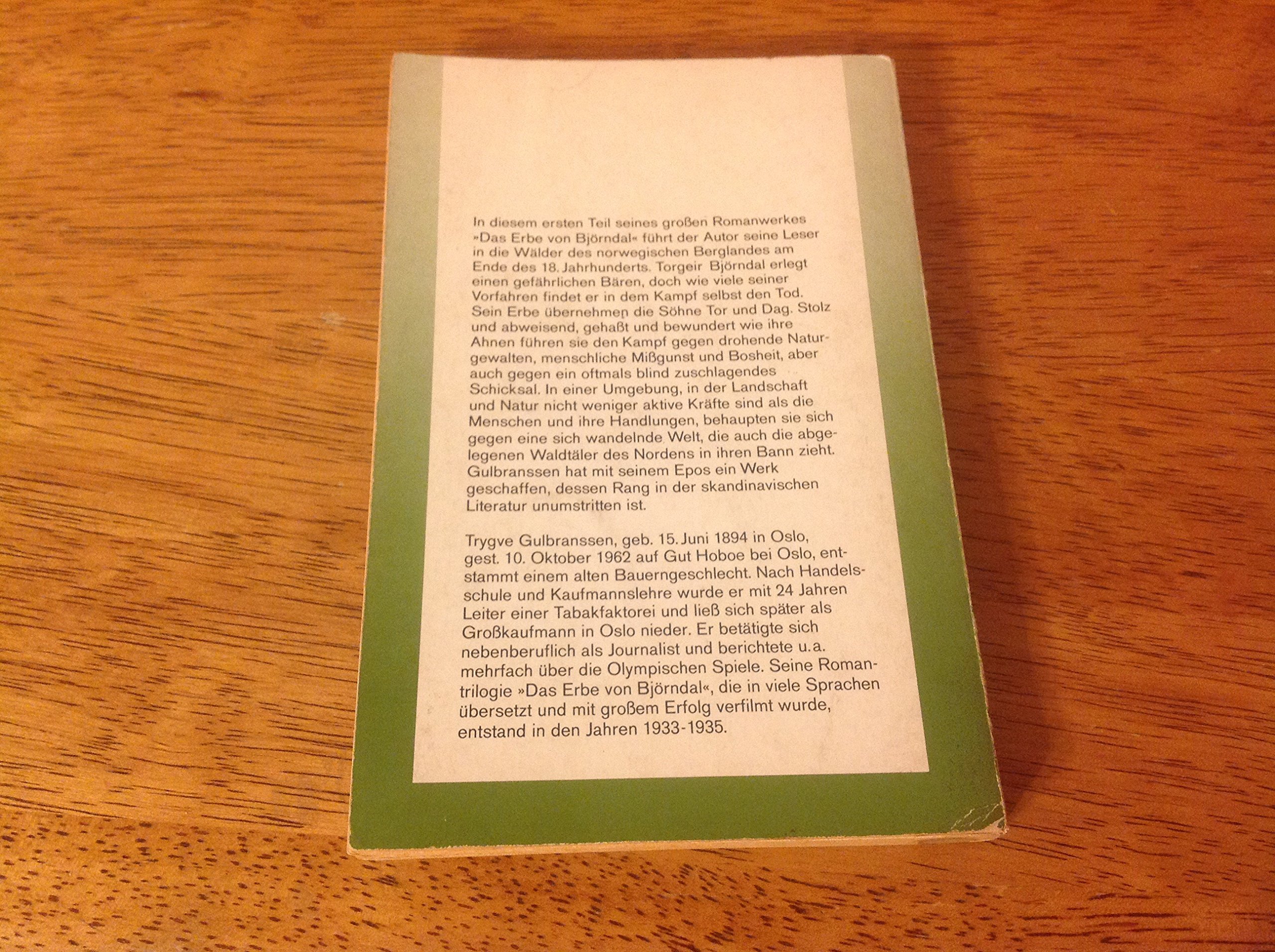 UND ewig singen die WALDER German by Trygve Gulbranssen | Goodreads