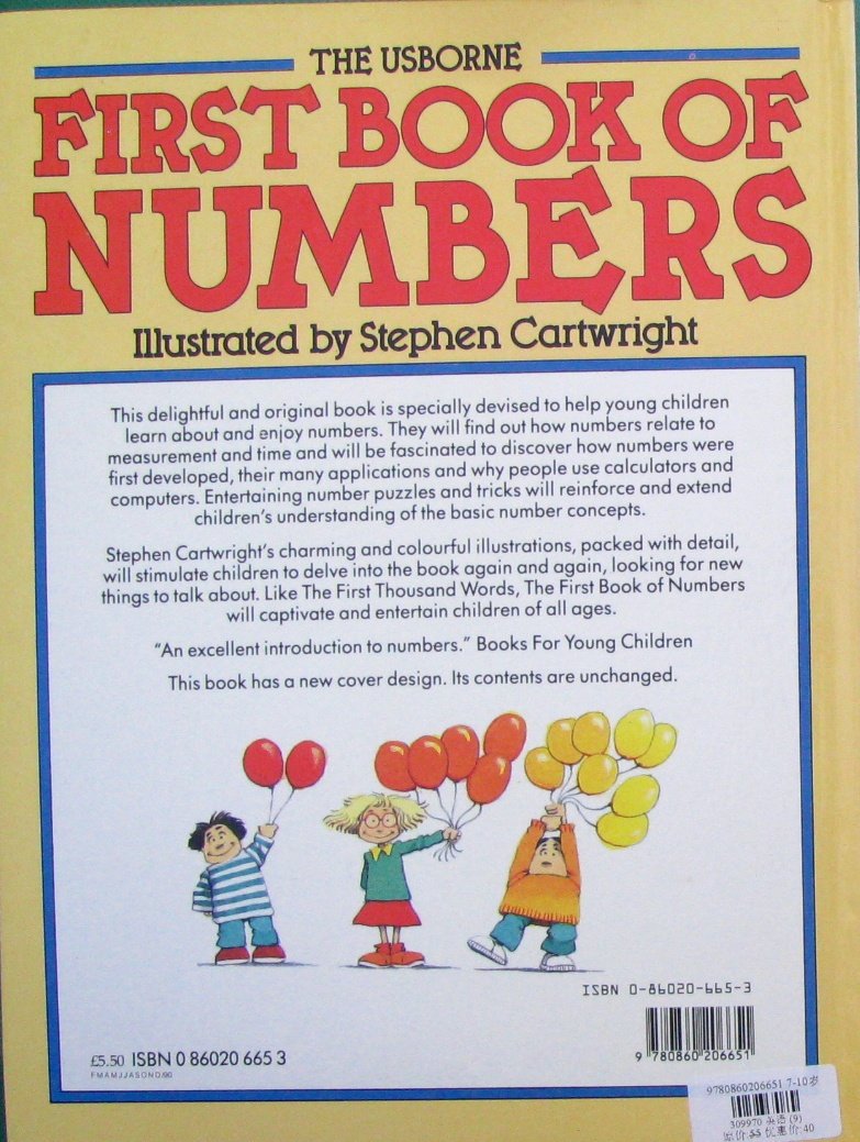 First Book of Numbers by Angela Wilkes | Goodreads
