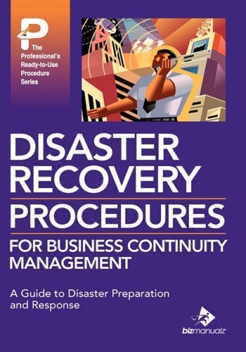 Disaster Recovery Procedures for Business Continuity Management ...