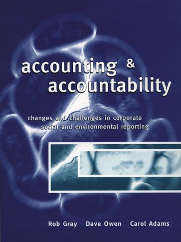 Accounting and Accountability by Rob Gray (1996-04-01) by Rob Gray ...