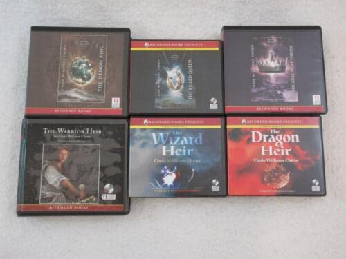 6 Cinda Williams Chima THE SEVEN REALMS & HEIR CHRONICLES Audio CDs ...