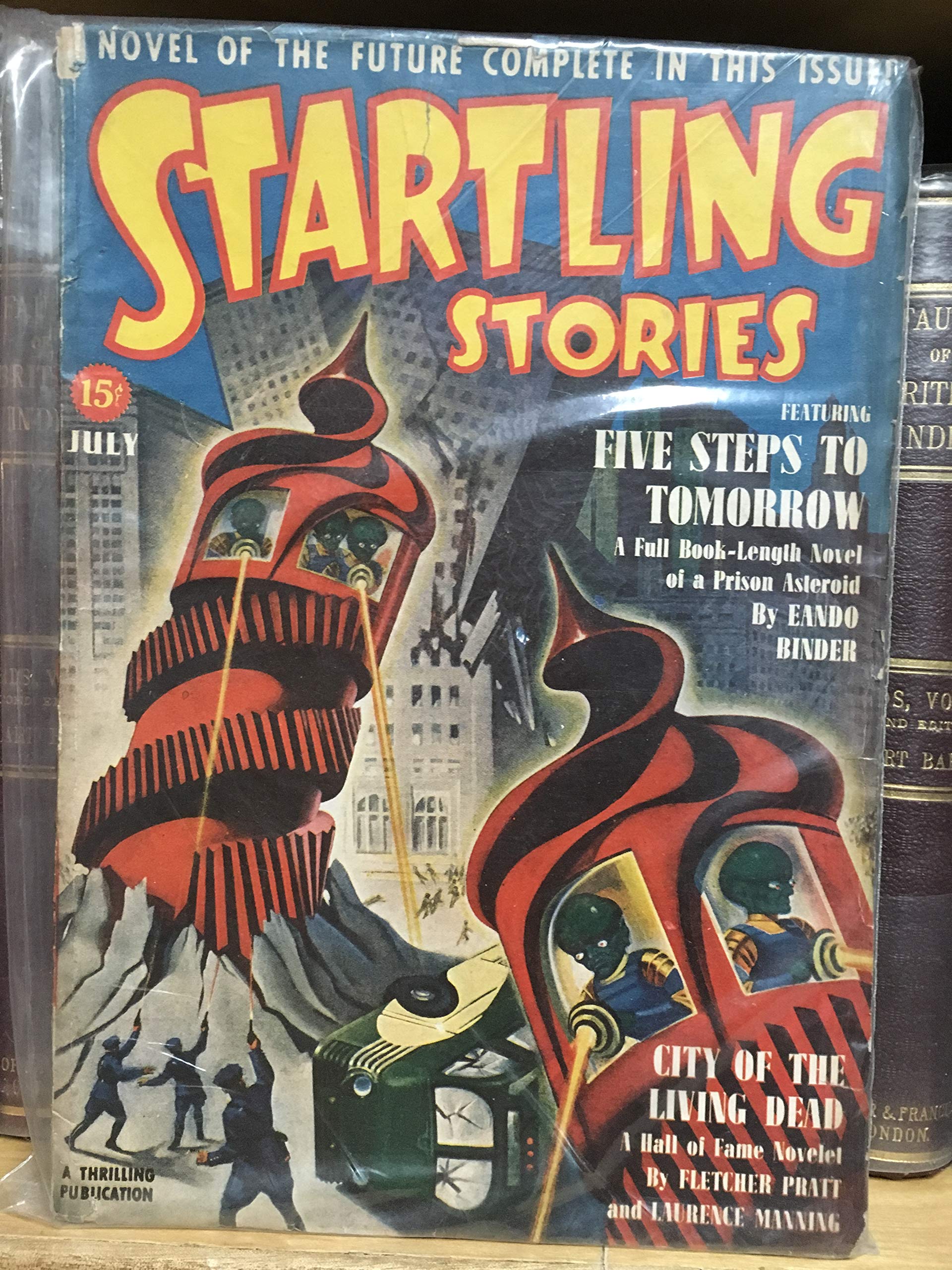 Five Steps To Tomorrow, City of The Living Dead, July 1940, Startling ...