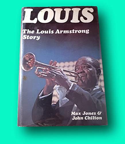 Rare Max JONES / LOUIS The Louis Armstrong Story W/ PHOTO BOOKPLATE ...