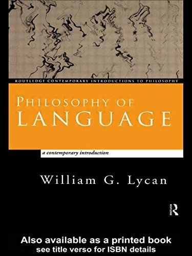 Philosophy of Language: A Contemporary Introduction (Routledge ...