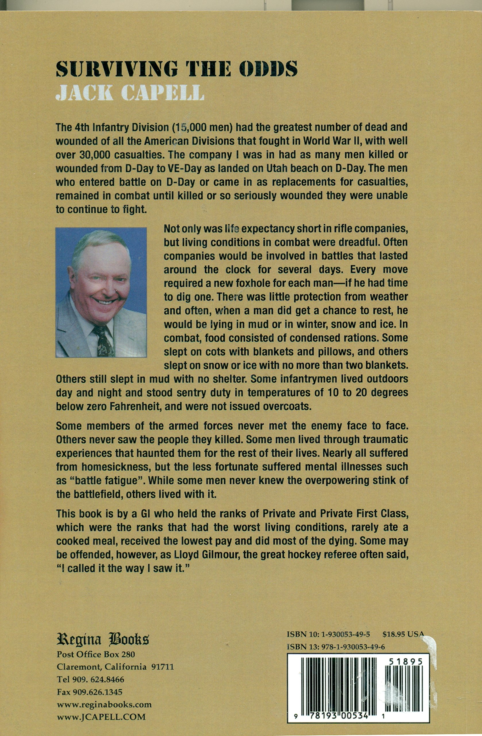 Surviving the Odds: D-Day to V-E Day with the Fourth Division in Europe by Jack Capell | Goodreads