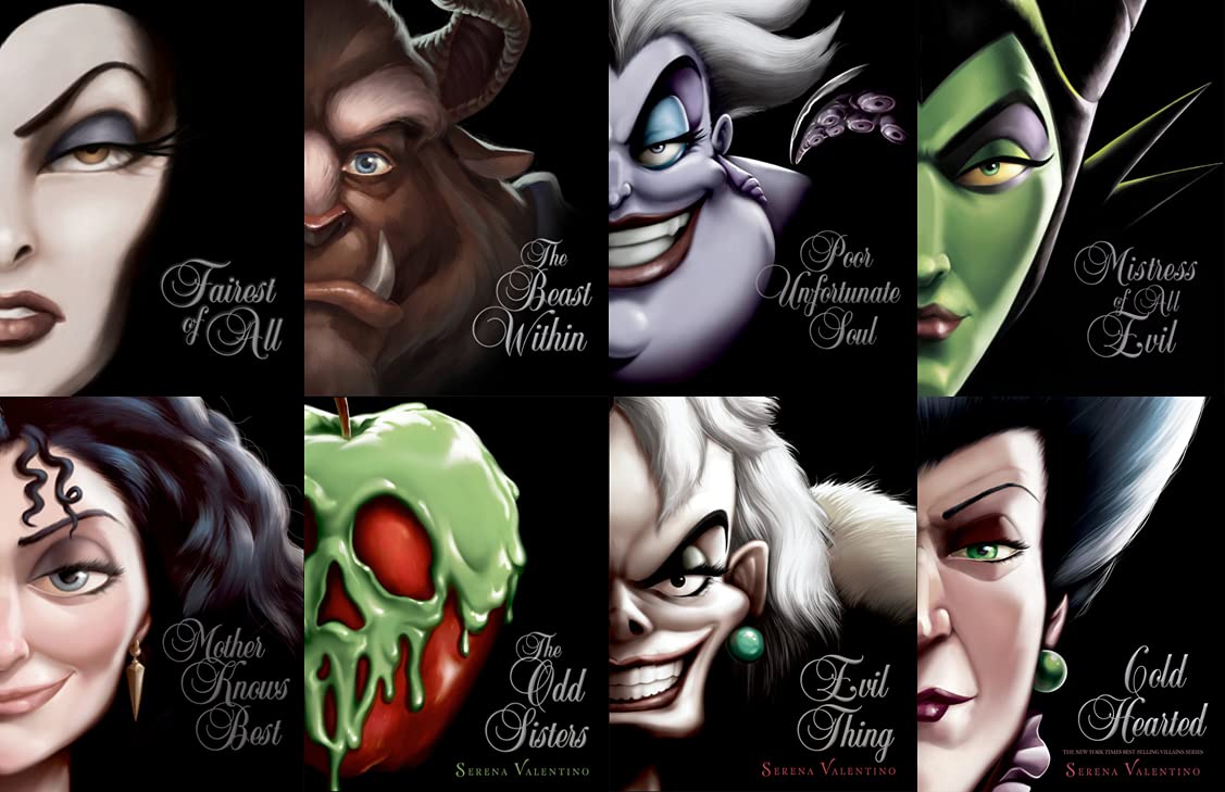 Disney Villains Book Set 1-8 by Serena Valentino | Goodreads