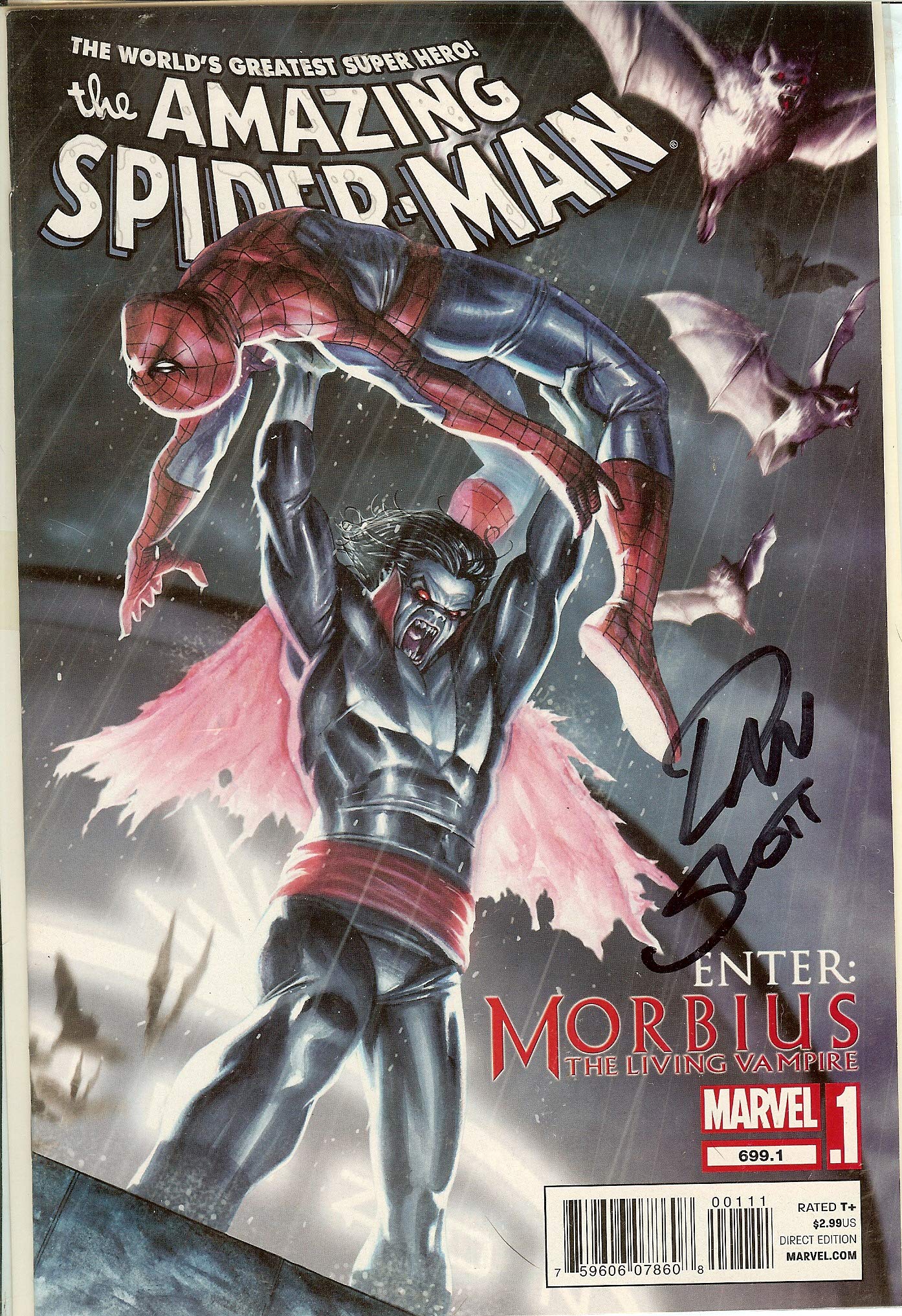 Amazing Spider-Man #699 699.1 Signed by Dan Slott NM by Dan Slott ...