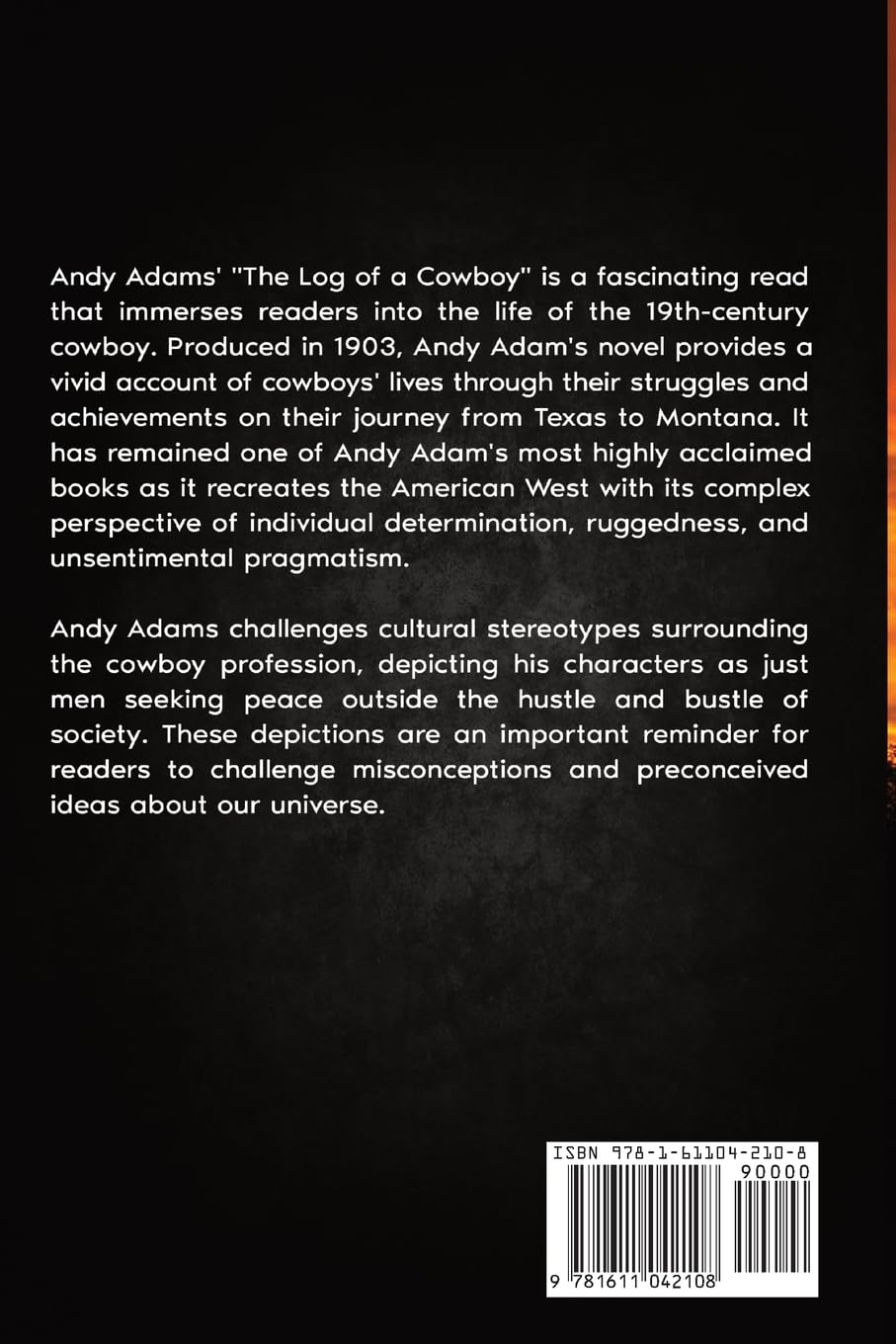 The Log of a Cowboy by Andy Adams | Goodreads