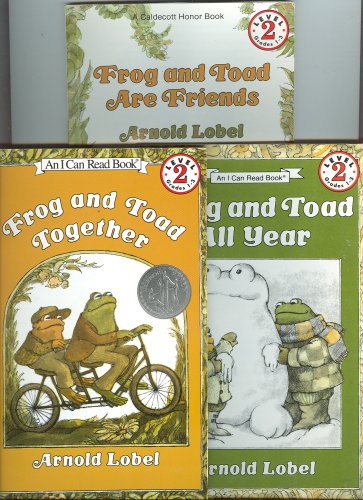 Frog and Toad are Friends & Frog and Toad Together & Frog and Toad All Year ; Lot of 3 I Can ...