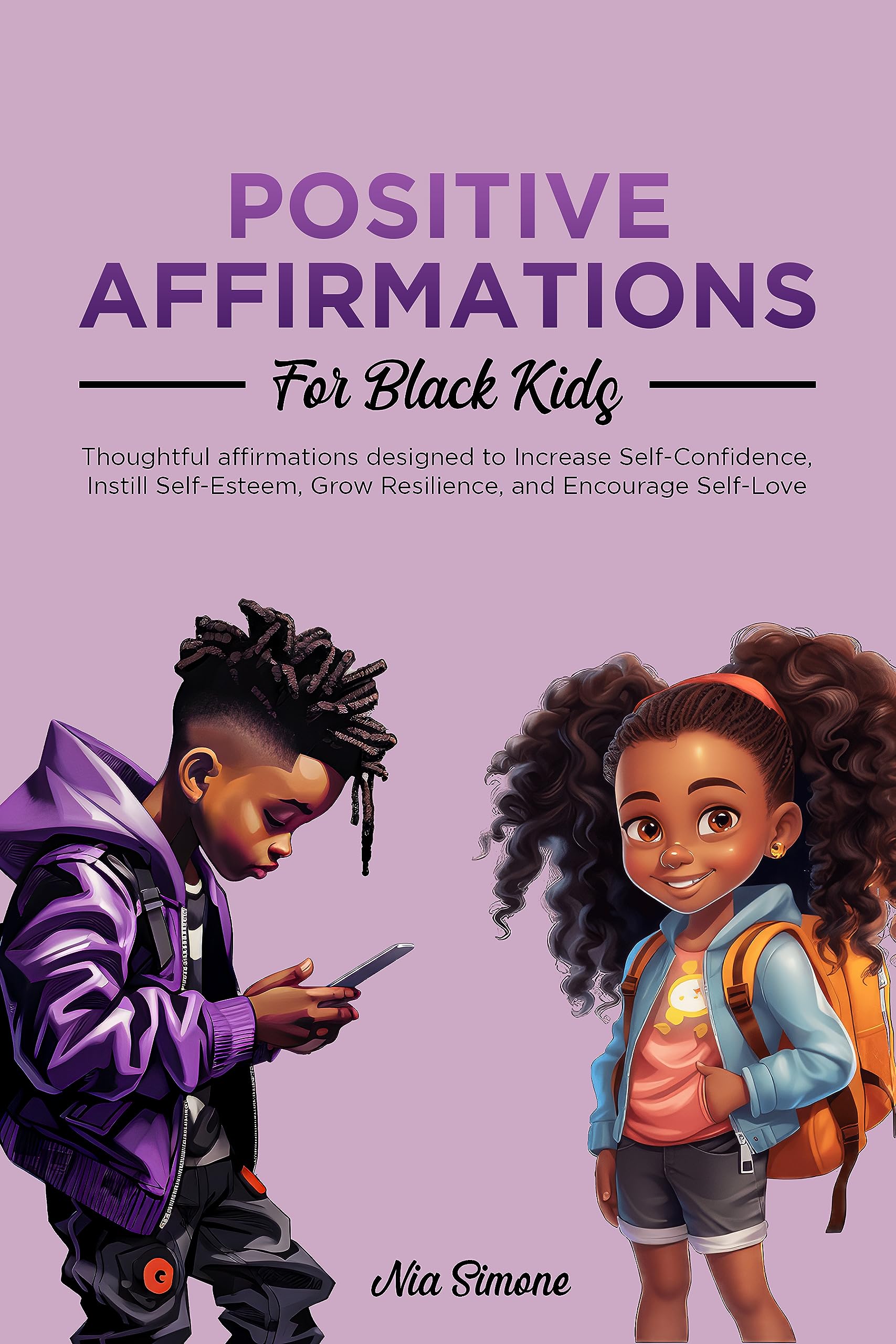 Positive Affirmations for Black Kids: Thoughtful affirmations designed ...